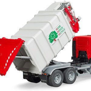Bruder | Toys | Nib Bruder Toys 376 Man Tgs Side Loading Garbage Truck ...